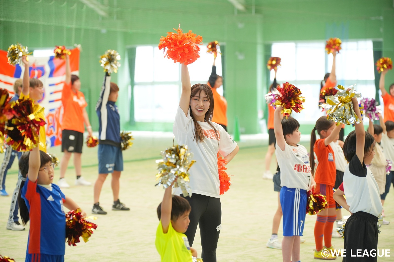 WE ACTION DAY 新潟Lが高校生とディスカッション、3競技のアルビレックスで共同スポーツ教室を開催 | WEリーグ | Women ...