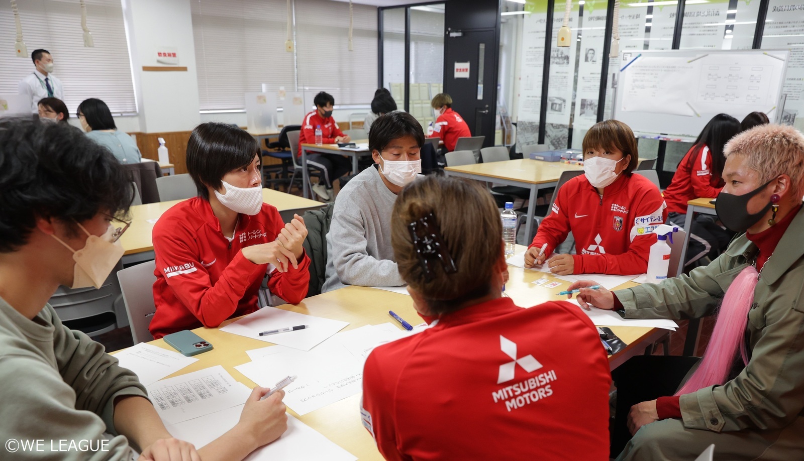 WE ACTION DAY Reds Ladies & Saitama University Student Workshop Urawa ...